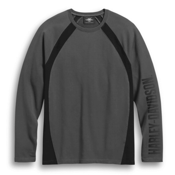 Men’s Colorblock Long Sleeve Tee | Harley-Davidson® Online