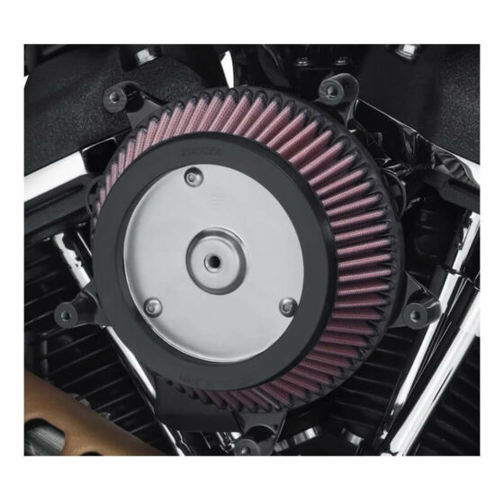 Screamin’ Eagle Round High-Flow Air Cleaner – Perimeter Bolt | Harley ...