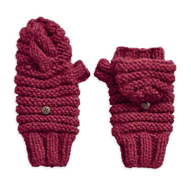 Flip Top Mittens Women