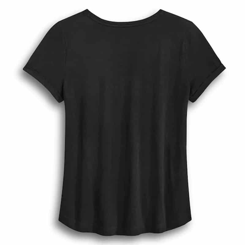 Women’s Embellished Metallic Print Tee | Harley-Davidson® Online