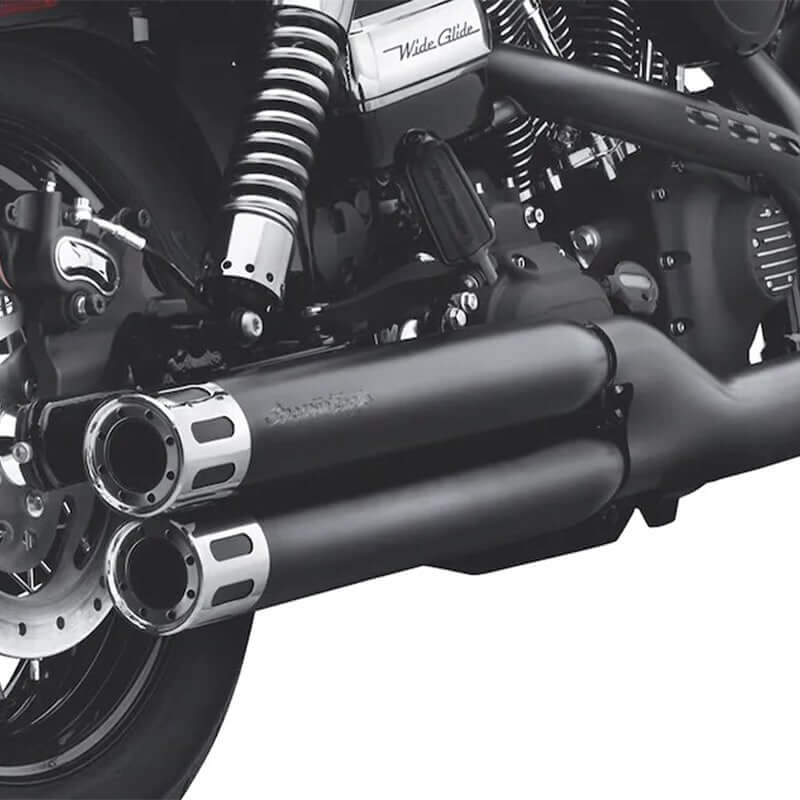 Jet Black Exhaust Shield Kit | Harley-Davidson® Online