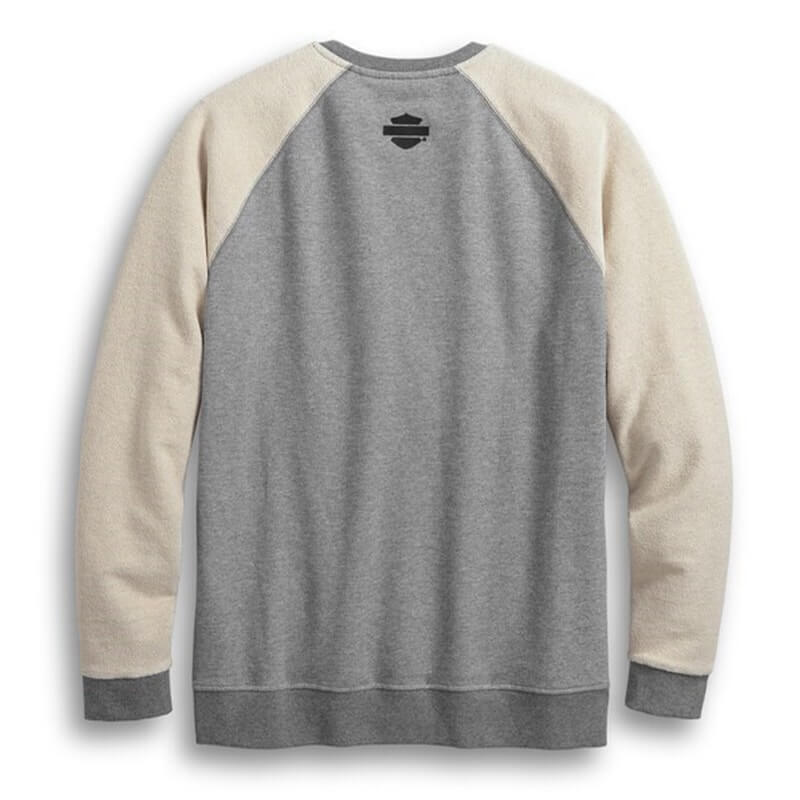 Men’s Colorblock Pullover Sweatshirt | Harley-Davidson® Online
