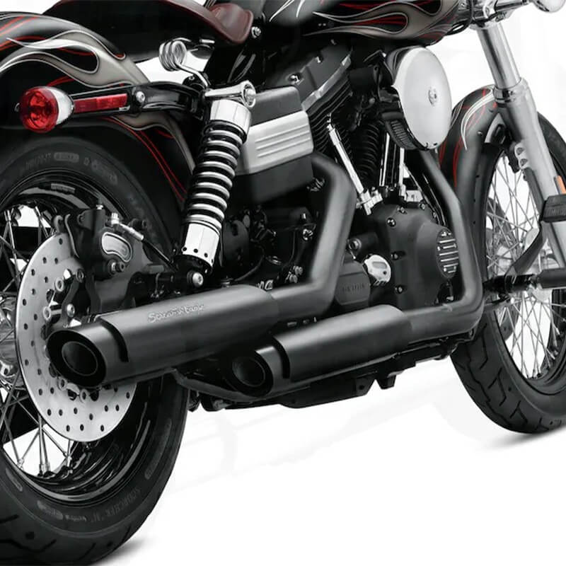 Screamin’ Eagle Street Performance Slip-on Shorty Dual Mufflers ...