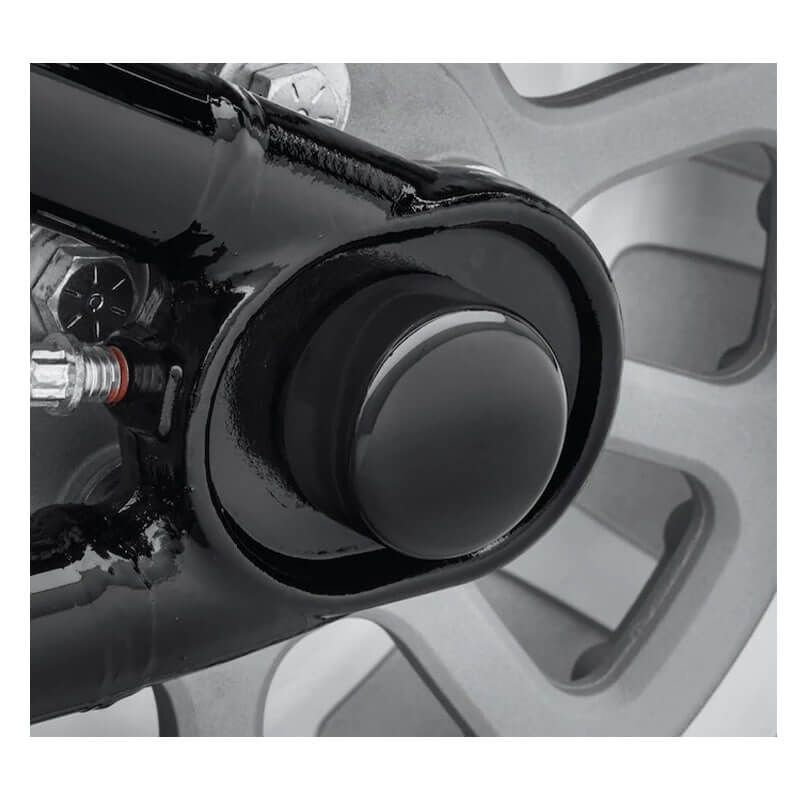 Rear Axle Nut Covers – Gloss Black | Harley-Davidson® Online