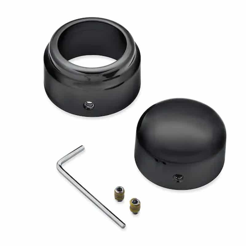 Rear Axle Nut Covers – Gloss Black | Harley-Davidson® Online