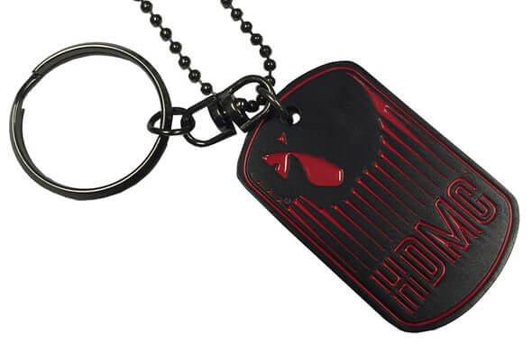 HDMC Willie G Skull Performance Dog Tag, Chain/Key Ring – HARLEY ...