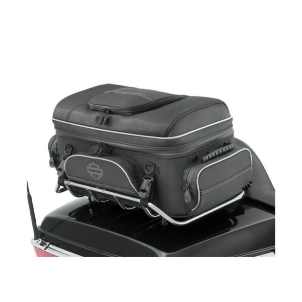 Onyx Premium Luggage Tour-Pak Rack Bag - Black - Harley-Davidson® Online