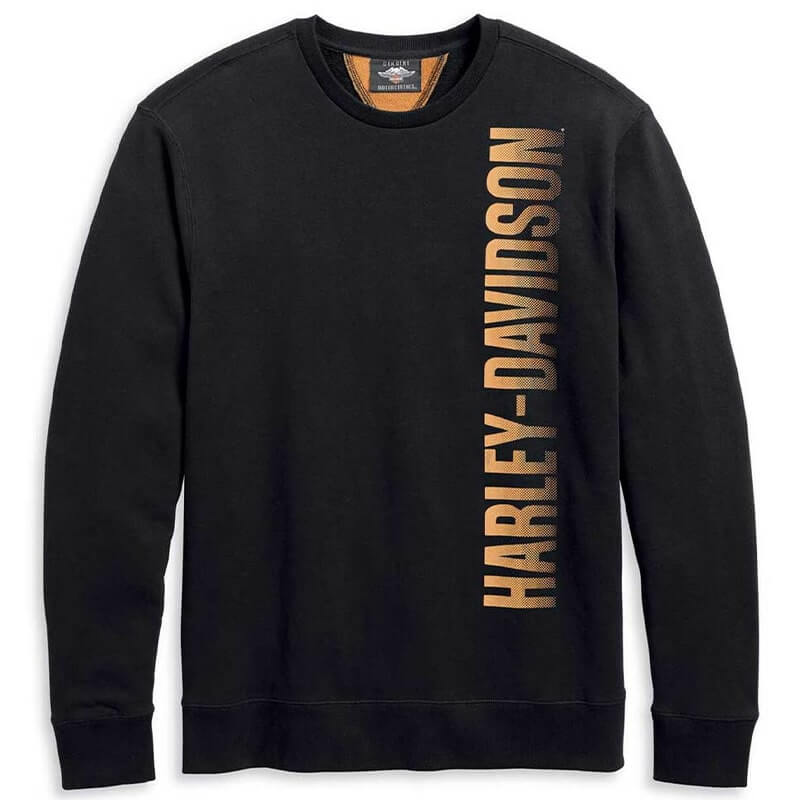 Men’s Offset Logo Pullover Sweatshirt | Harley-Davidson® Online