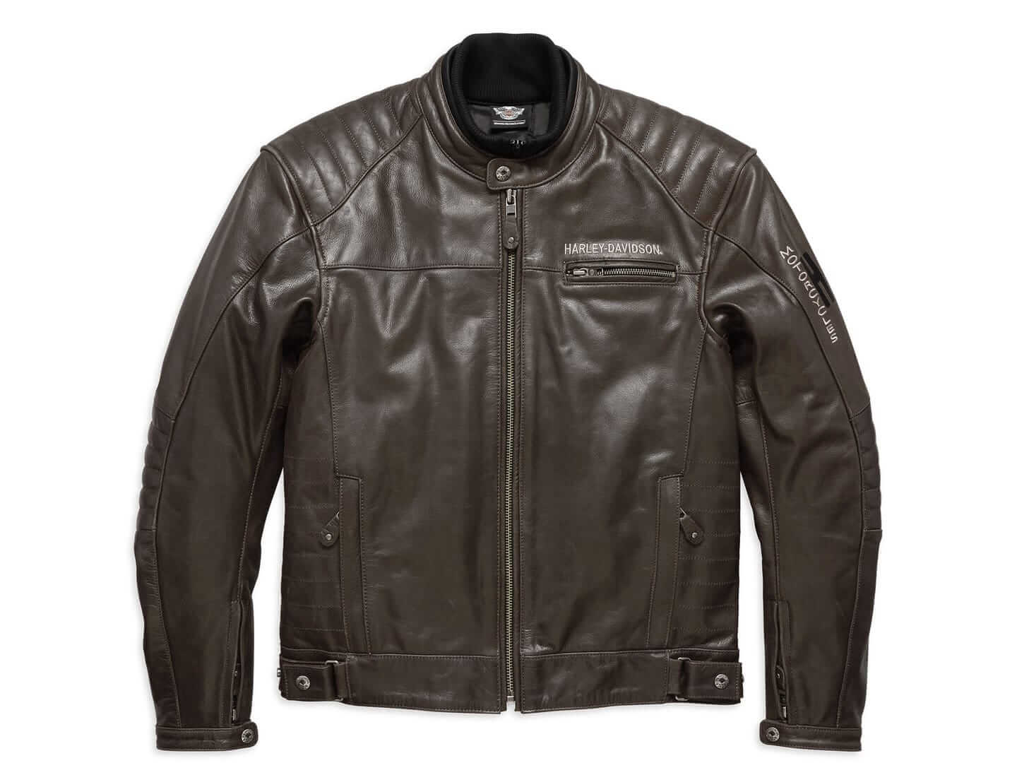 Men’s Edge Leather Riding Jacket | Harley-Davidson® Online