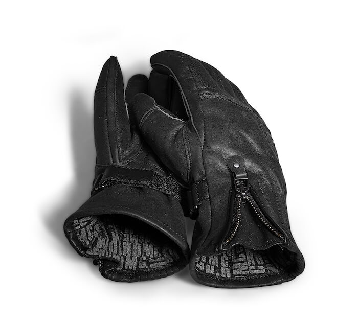Men’s Admiral Under Cuff Gauntlet Gloves | Harley-Davidson® Online