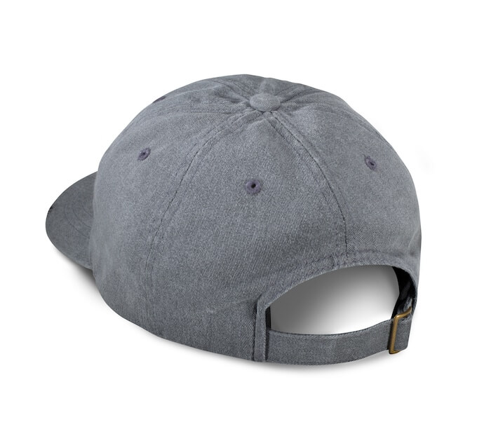 Men’s Grey Frayed Logo Cap | Harley-Davidson® Online