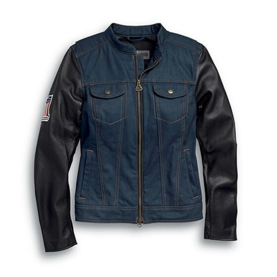 Women’s Arterial Abrasion-Resistant Denim Riding Jacket | Harley ...