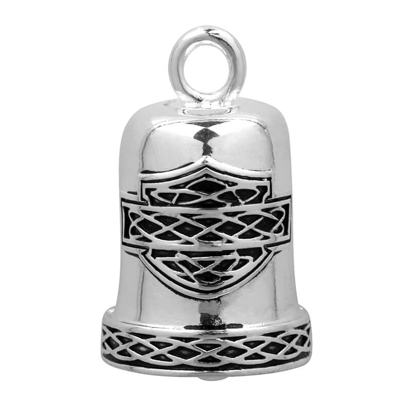 Celtic Bar & Shield Silver Motorcycle Ride Bell | Harley-Davidson® Online