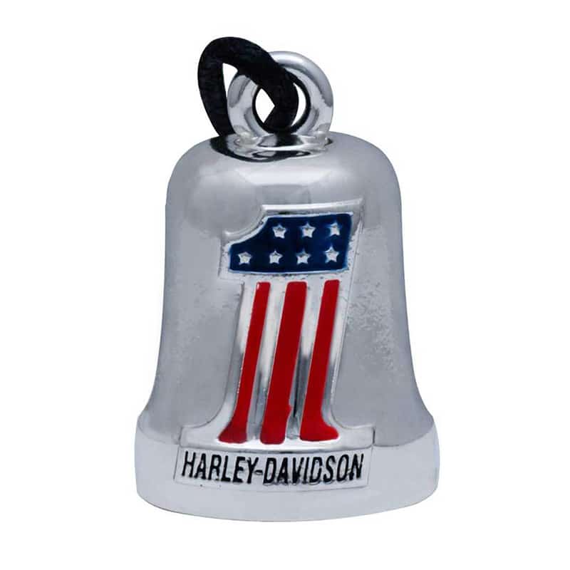 Classic #1 American Flag Ride Bell | Harley-Davidson® Online