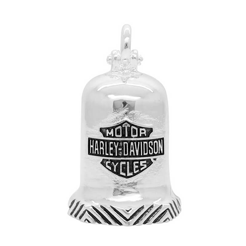 Sculpted Willie G Skull Logo Ride Bell, Chrome Finish | Harley-Davidson ...