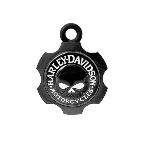Axel Shape Willie G Skull Ride Bell – Black Finish | Harley-Davidson ...