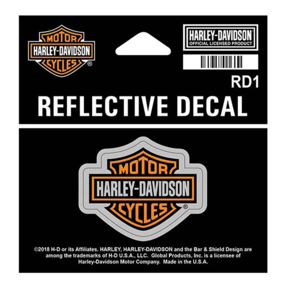 Reflective Bar & Shield Decal | Harley-Davidson® Online