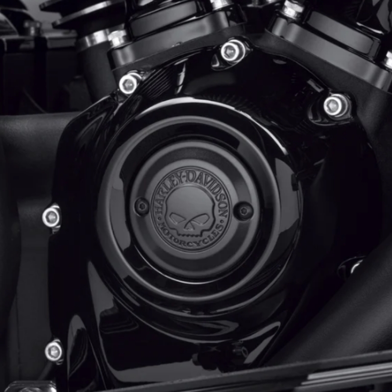 Willie G Skull Timer Cover | Harley-Davidson® Online