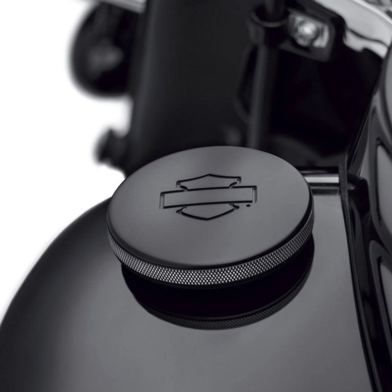 Diamond Black Left Side Decorative Tank Trim | Harley-Davidson® Online