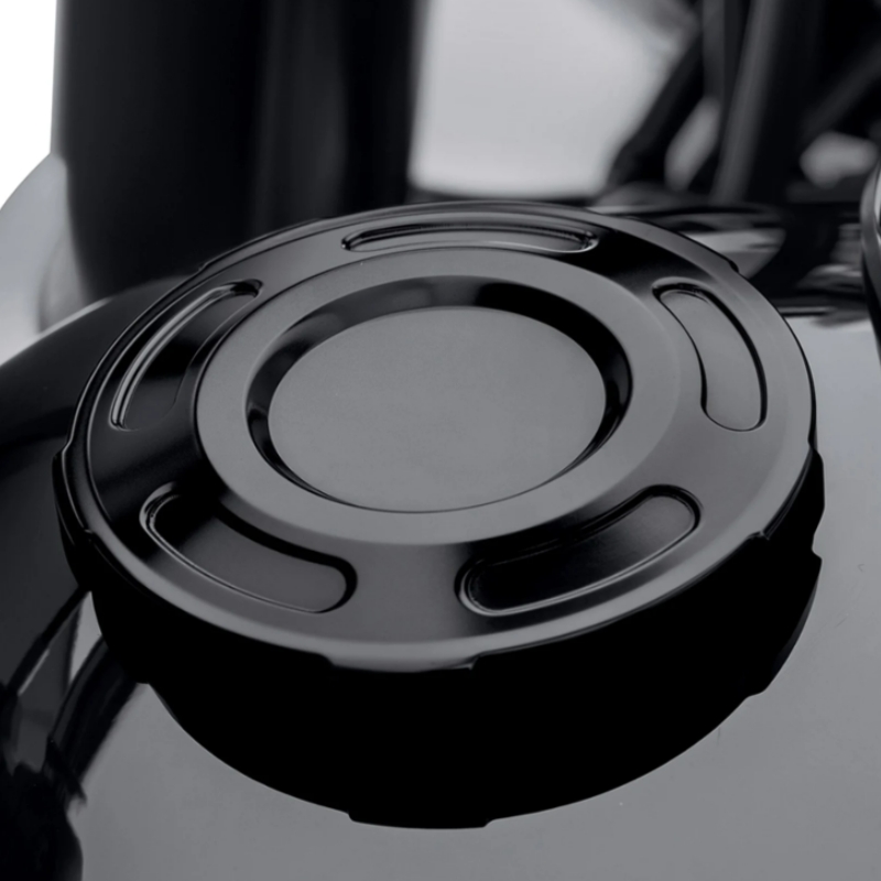 Dominion Left Side Fuel Tank Cap | Harley-Davidson® Online