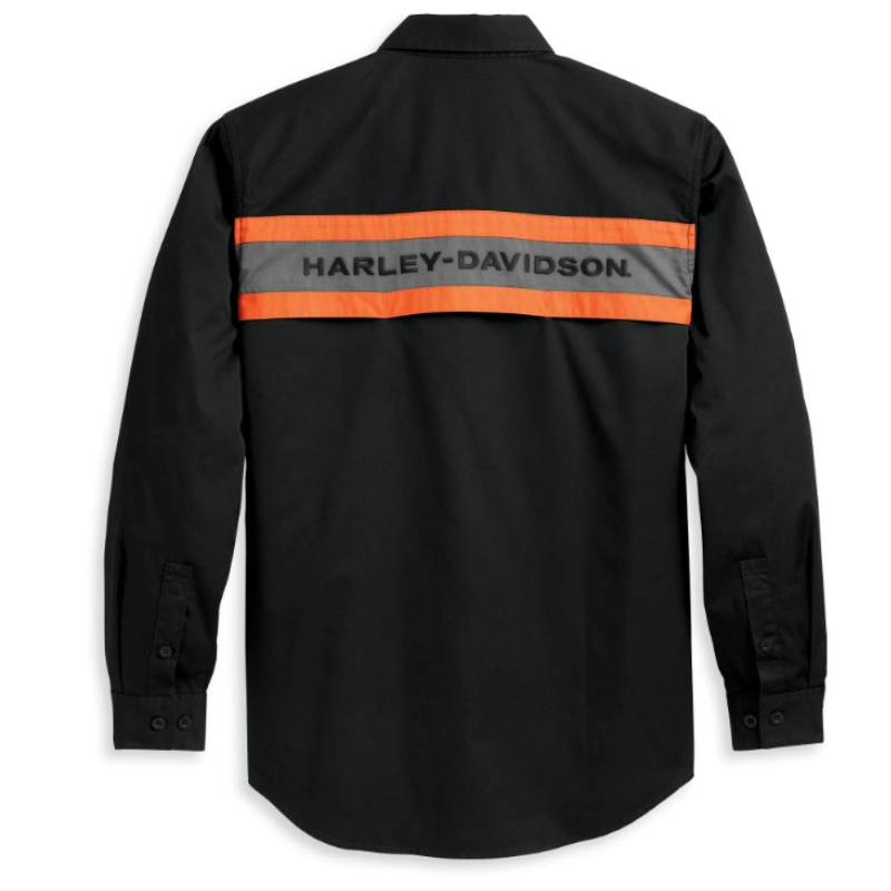 Men’s Performance Colorblocked Woven Shirt | Harley-Davidson® Online