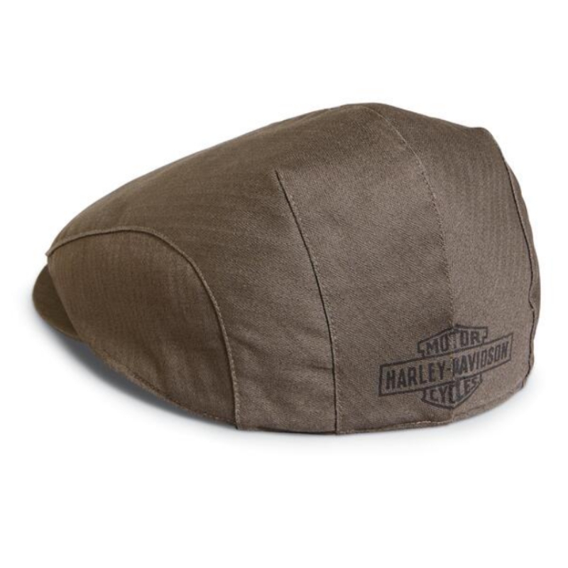 Men’s Bar & Shield Ivy Cap – Blackened Pearl | Harley-Davidson® Online