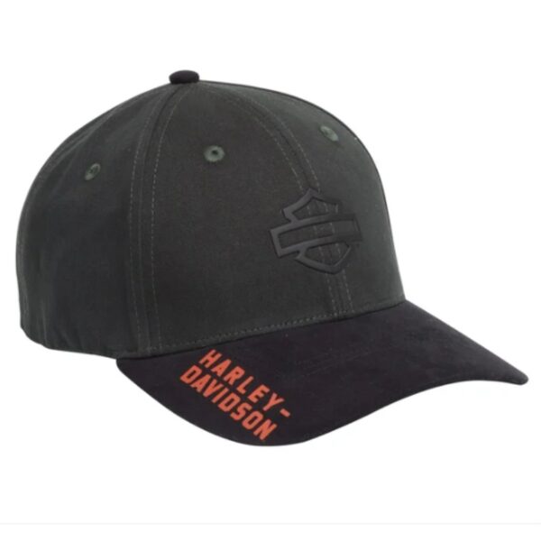 Men’s Shield Stretch-Fit Cap | Harley-Davidson® Online