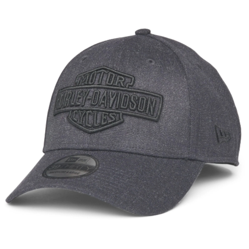 Men’s Bar & Shield Novelty Stretch-Fit – Heather Navy | Harley-Davidson ...