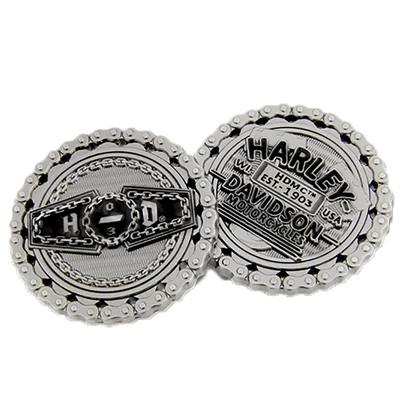 03′ Chain Challenge Coin | Harley-Davidson® Online