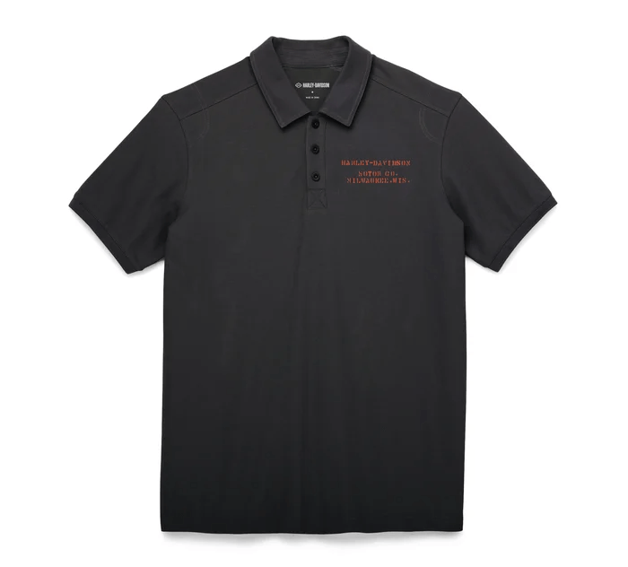 Men’s Special Oil Polo | Harley-Davidson® Online