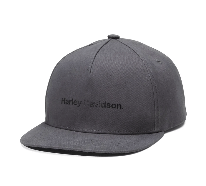 Men’s Harley-Davidson Snapback – Blackened Pearl | Harley-Davidson® Online