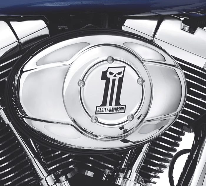 Number One Skull Air Cleaner Trim | Harley-Davidson® Online