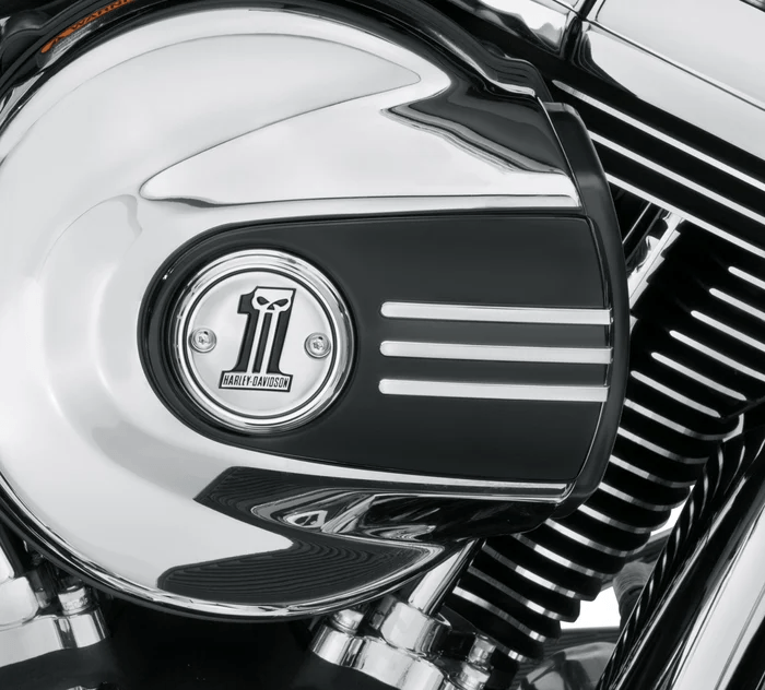 Number One Skull Air Cleaner Trim | Harley-Davidson® Online