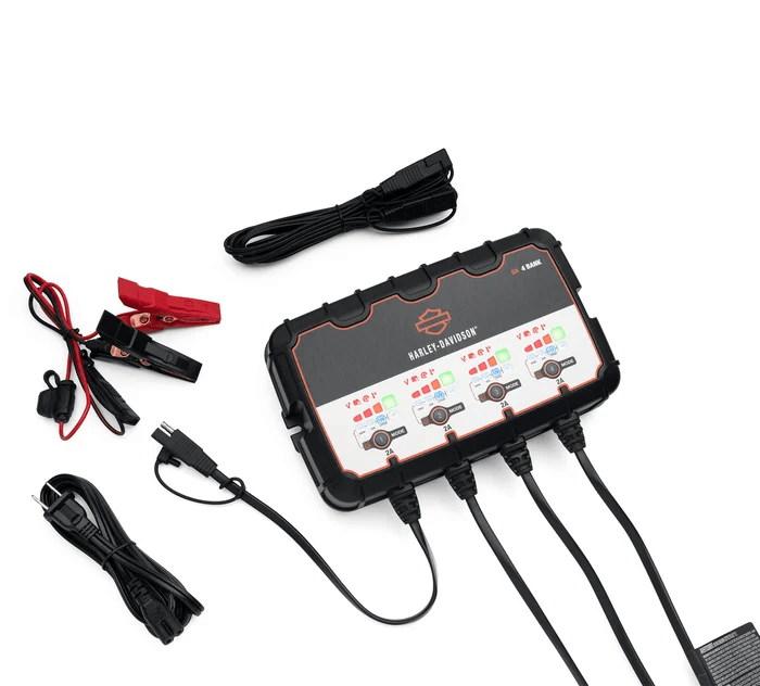 2.0 Amp Dual-Mode Battery Charging Station | Harley-Davidson® Online
