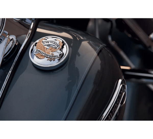 Live To Ride Fuel Cap Medallion | Harley-Davidson® Online