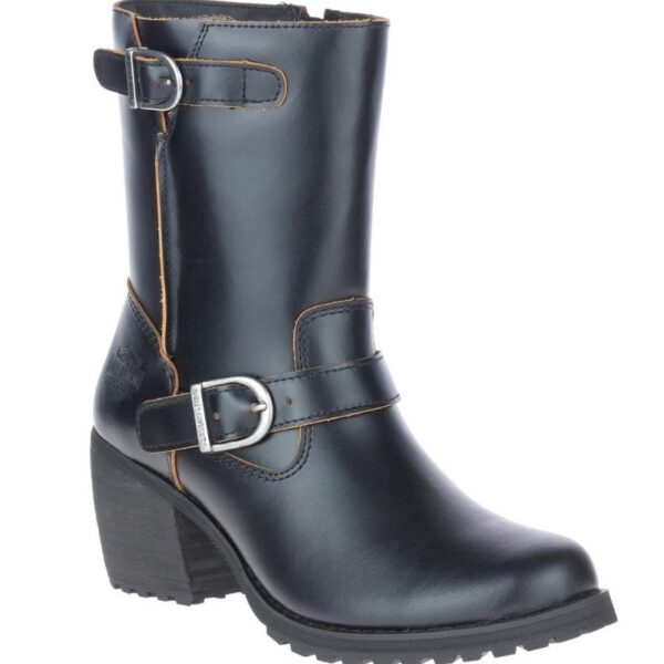 Women’s Lalanne Black Motorcycle Engineer Boots | Harley-Davidson® Online