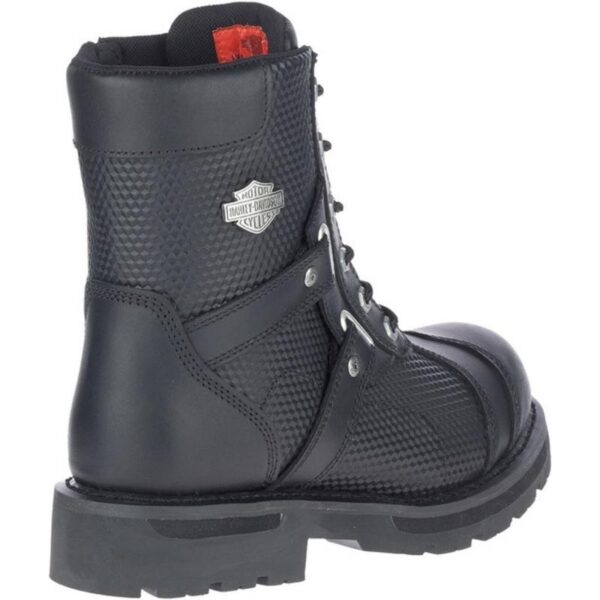 Men’s Stealth Carbon Lace 7-Inch Black Motorcycle Boots | Harley ...