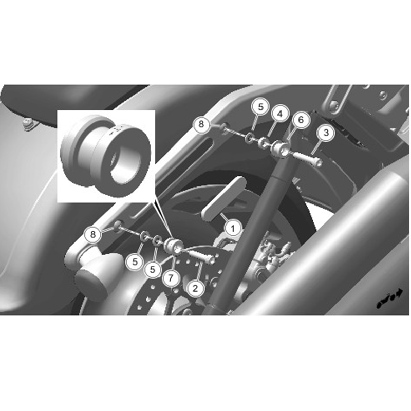 Docking Spacer 240 WIDE FRONT | Harley-Davidson® Online