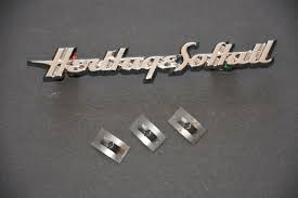heritage softail front fender name plate script | Harley-Davidson® Online