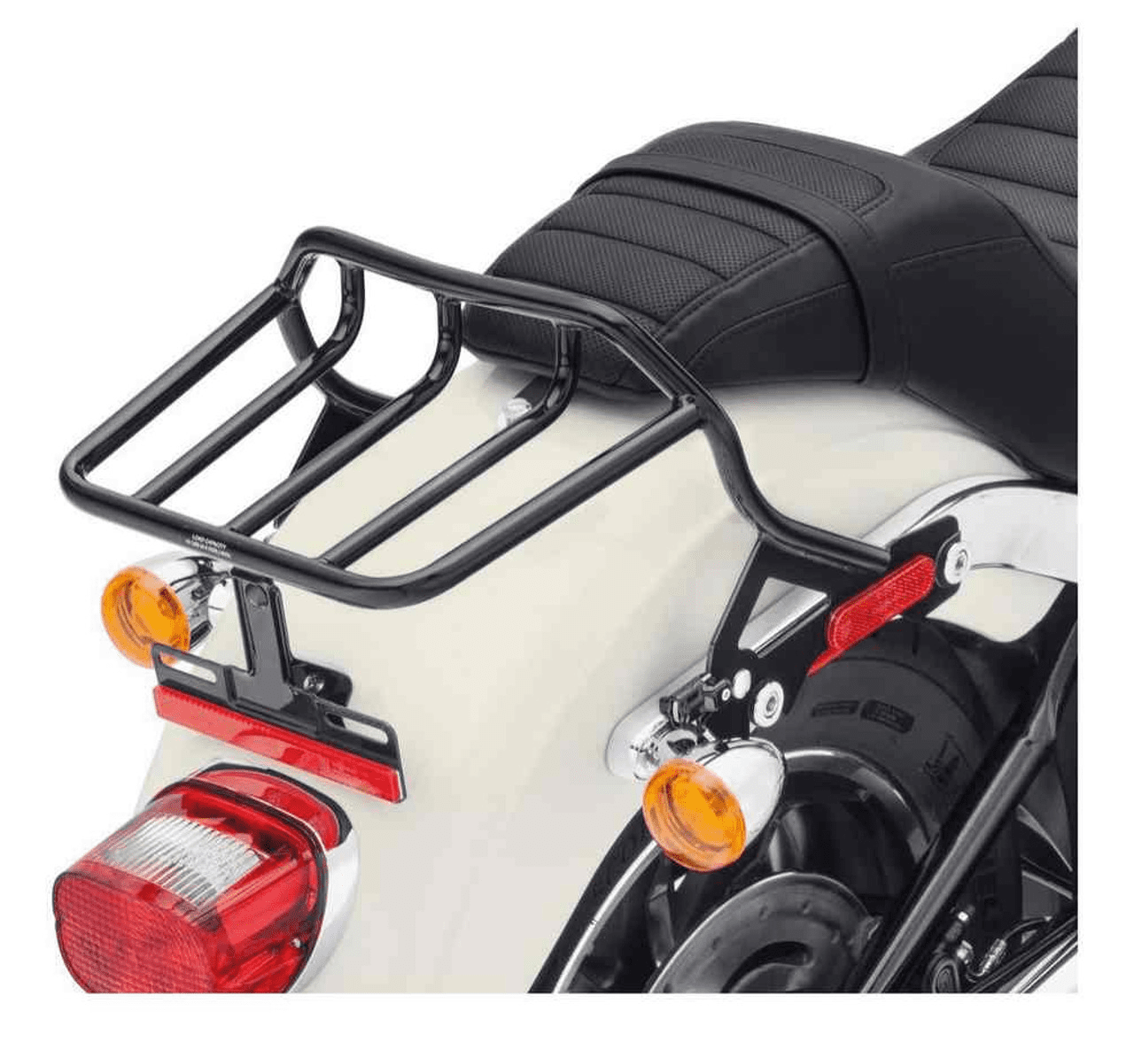 HoldFast Two-Up Luggage Rack – Black, Softail Models | Harley-Davidson ...
