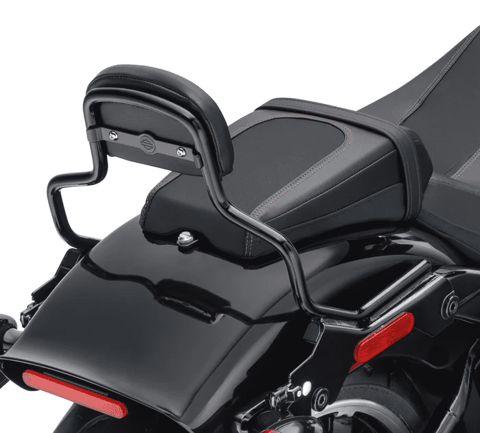 HoldFast Sissy Bar Upright – Short – Gloss Black | Harley-Davidson® Online