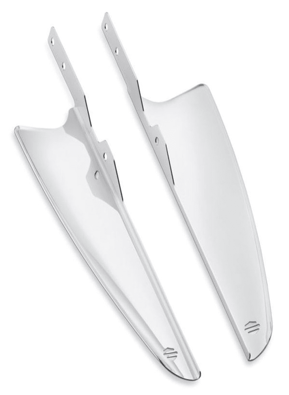 Fork-Mount Wind Deflector – Chrome, Multi-Fit Item | Harley-Davidson ...
