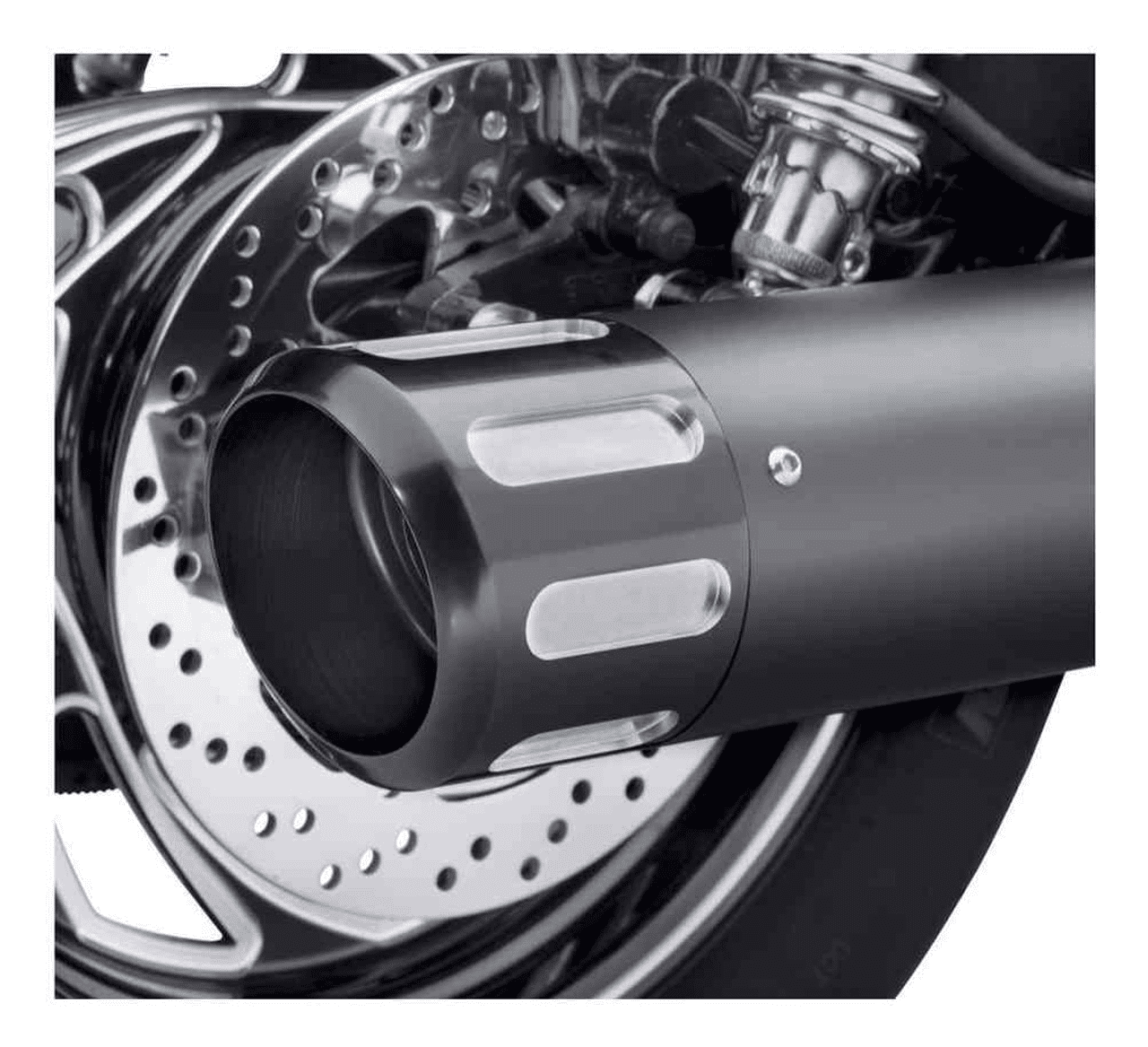 Edge Cut Muffler End Cap, Fits 15-later XG | Harley-Davidson® Online