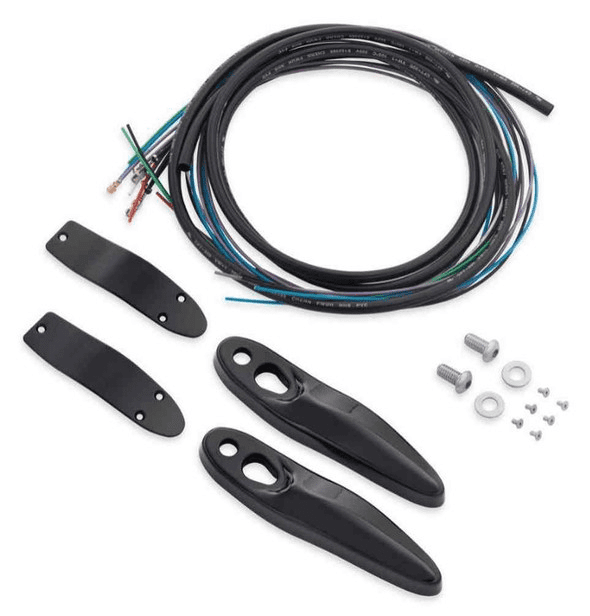Rear Turn Signal/License Plate Relocation Kit – Black | Harley-Davidson ...