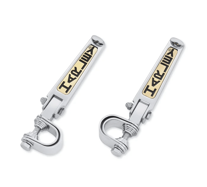 Custom Harley Scripted Footpegs | Harley-Davidson® Online