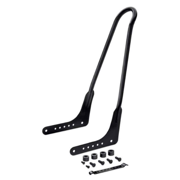 One-Piece Tall Rigid Mount Sissy Bar – Gloss Black | Harley-Davidson ...