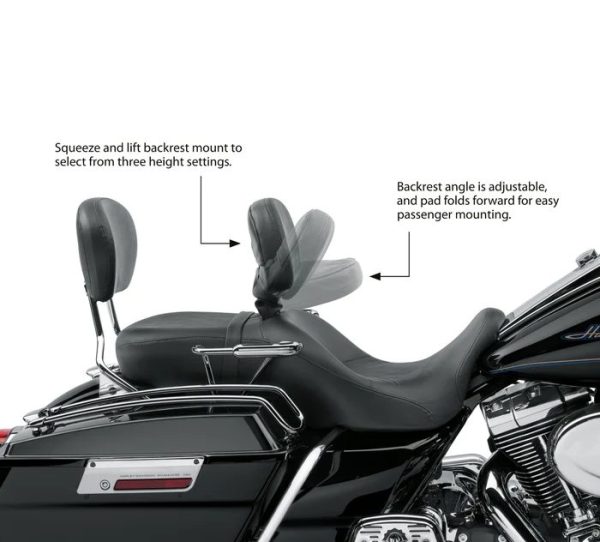 Road King Classic Style Rider Backrest | Harley-Davidson® Online