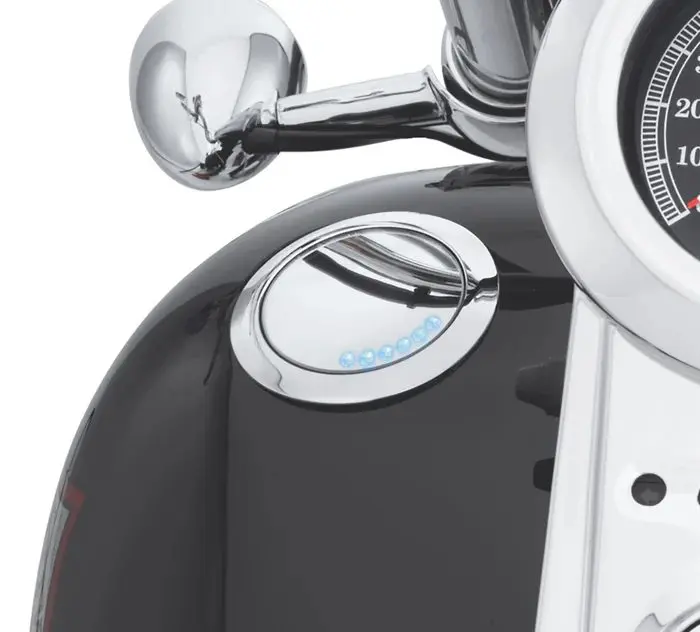 Flush-Mount Fuel Cap and Gauge Kit | Harley-Davidson® Online
