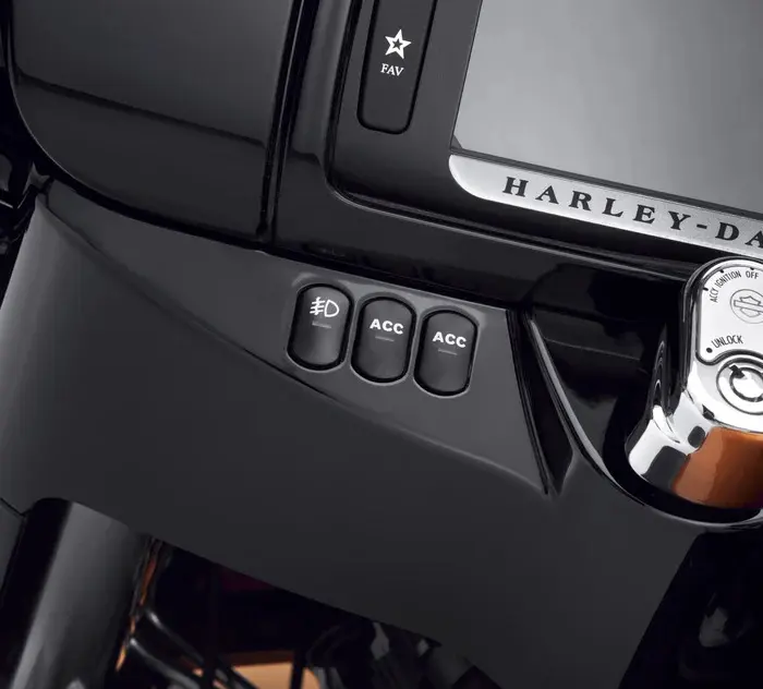 Auxiliary Power Switch Kit – Fairing Mount | Harley-Davidson® Online