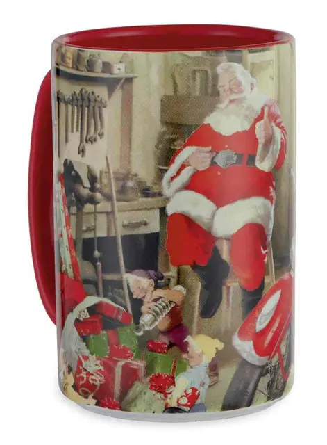 2017 Biker Santa Collector Ceramic Mug, 15 oz. | Harley-Davidson® Online
